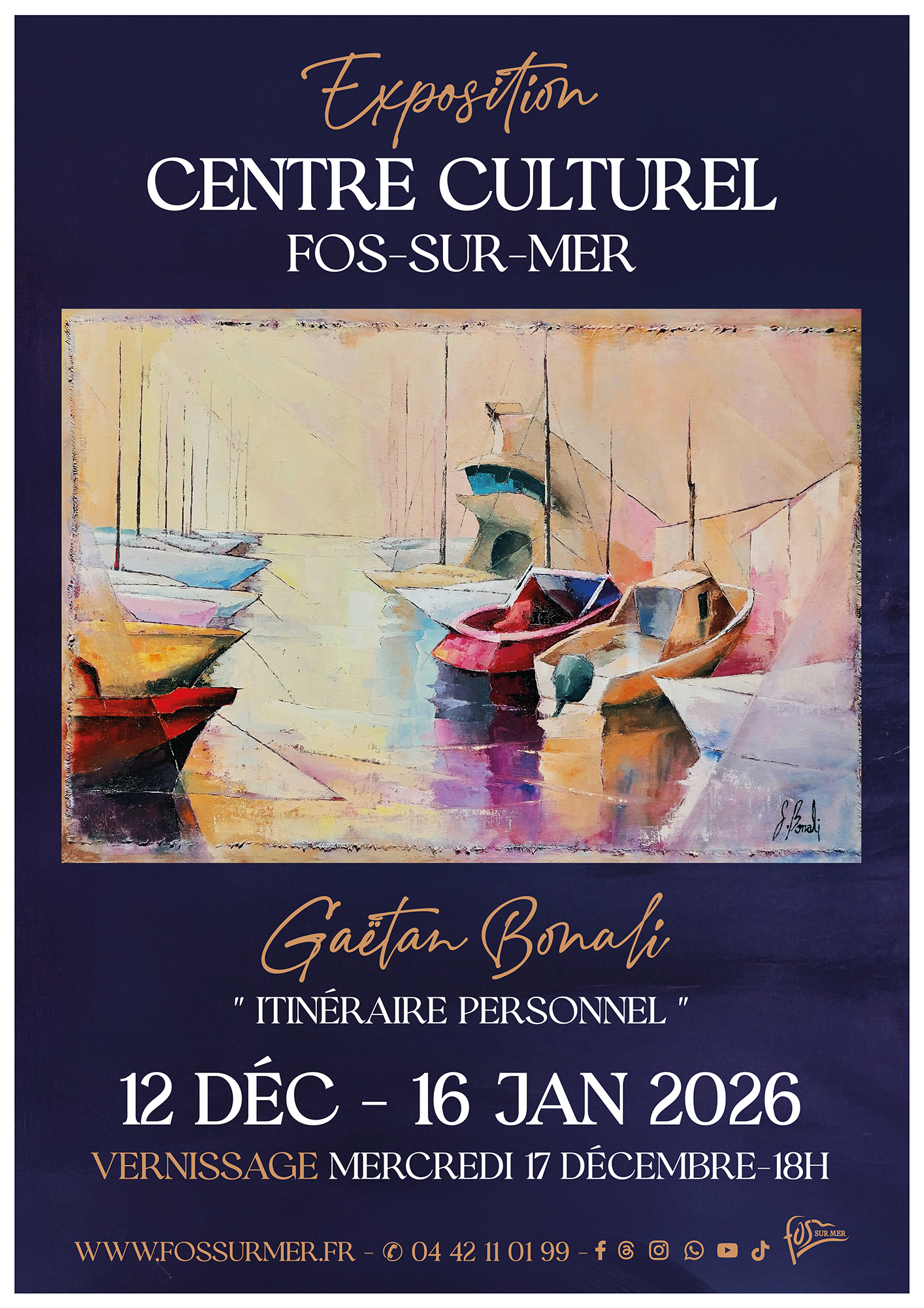 L’univers de Gaëtan Bonali à découvrir, au Centre Culturel – Tourisme